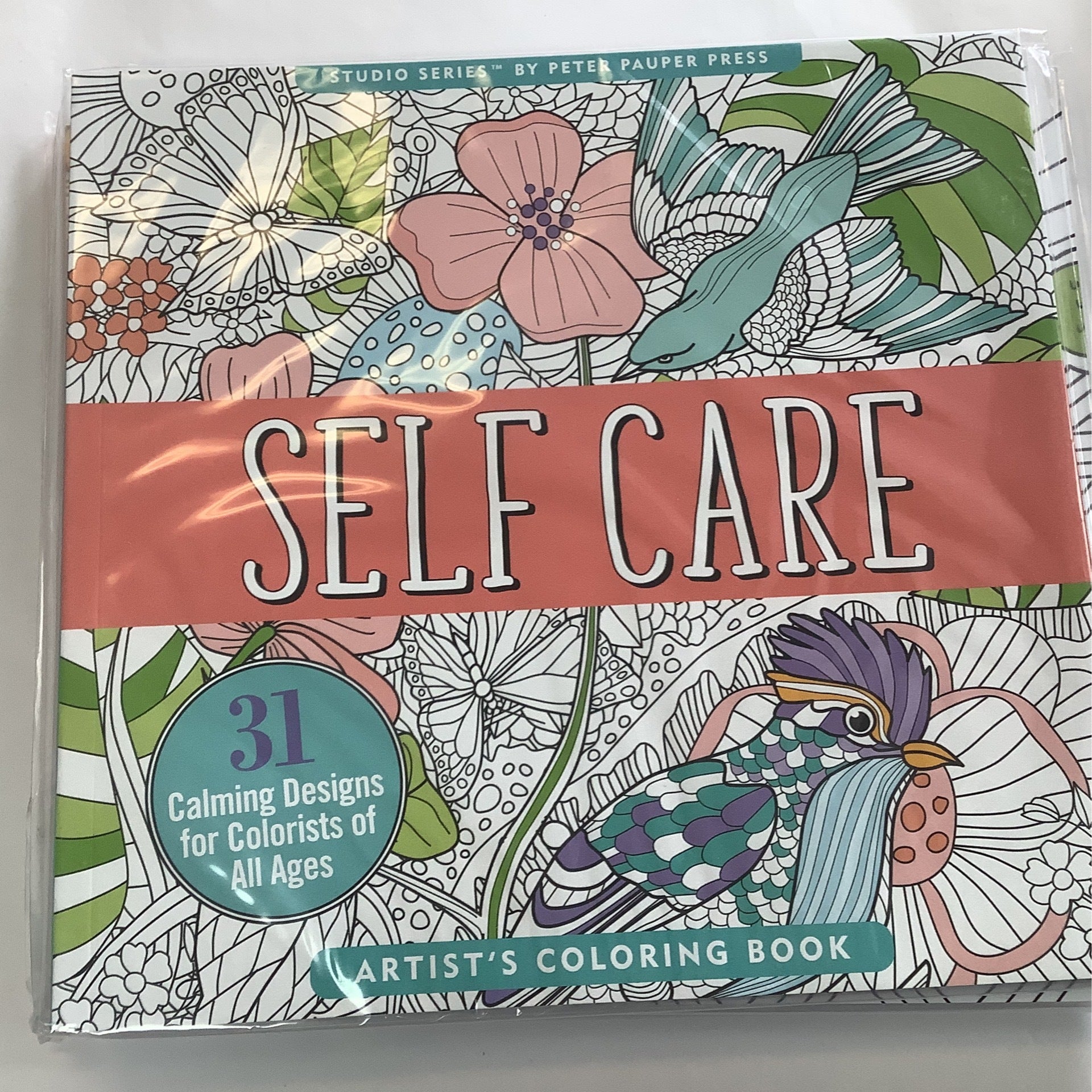 Self care colouring book | Kerfuffle Creations